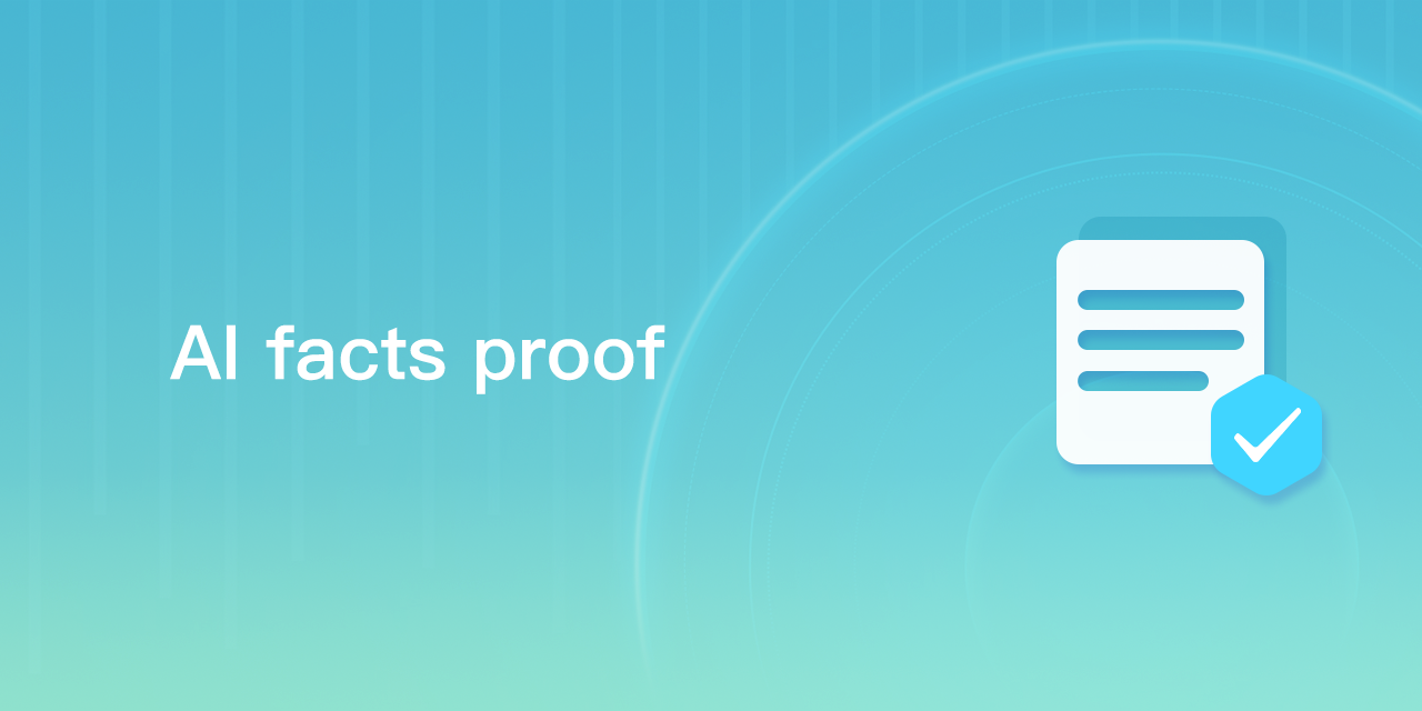 AI facts proof